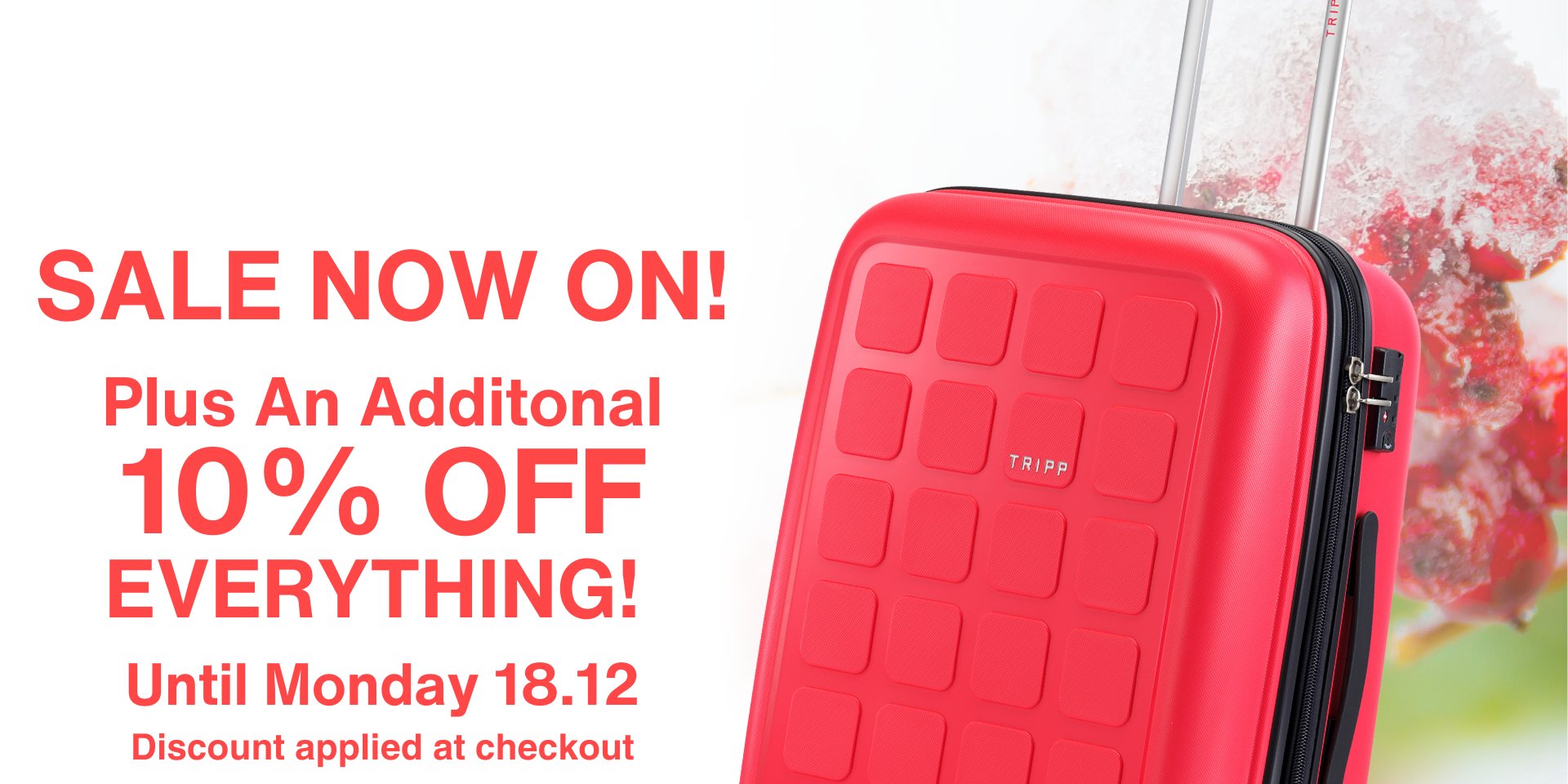 Tripp Luggage | Suitcases, Cabin Cases, Travel Bags & More - Tripp Ltd