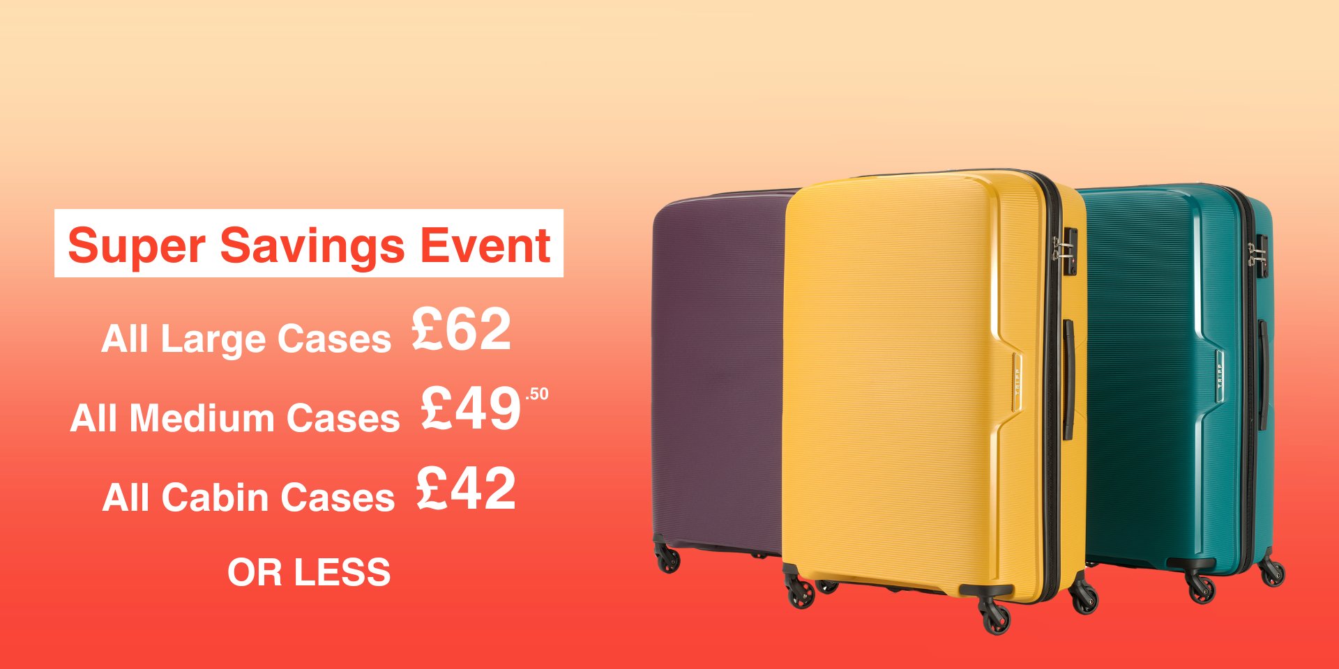 Tripp Luggage | Suitcases, Cabin Cases, Travel Bags & More - Tripp Ltd