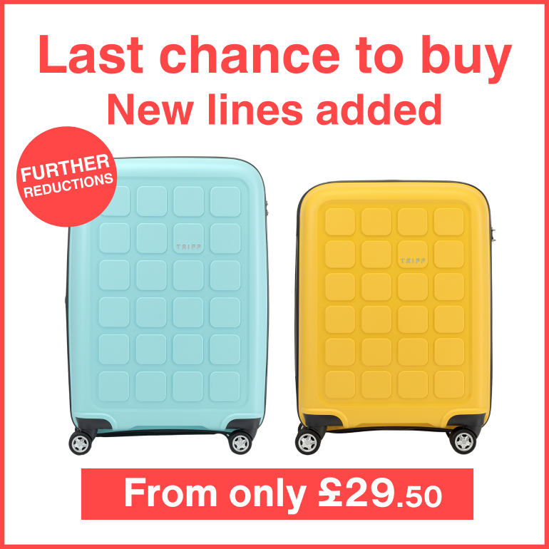 Tripp Luggage | Suitcases, Cabin Cases, Travel Bags & More - Tripp Ltd