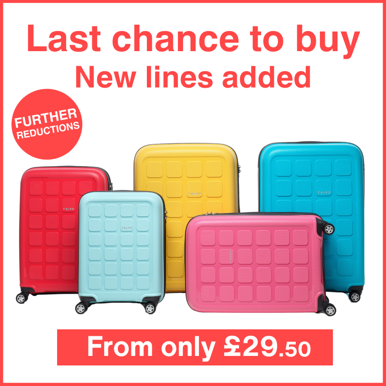 Tripp Luggage | Suitcases, Cabin Cases, Travel Bags & More - Tripp Ltd