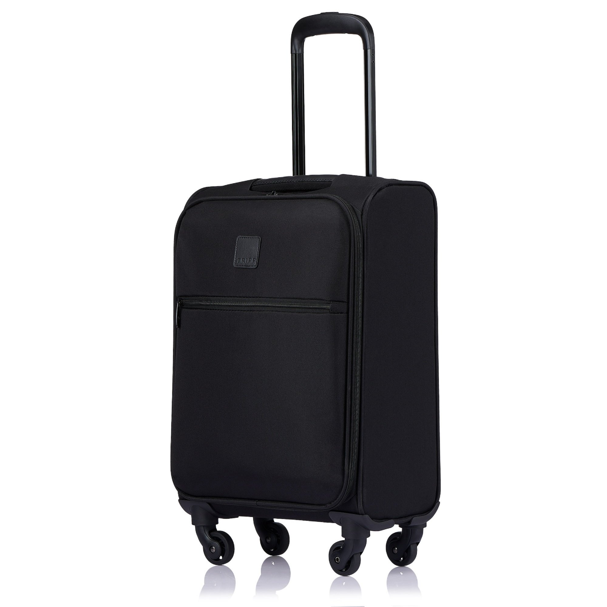 Tripp Ultra Lite Black Cabin Suitcase 55x35x22.5cm