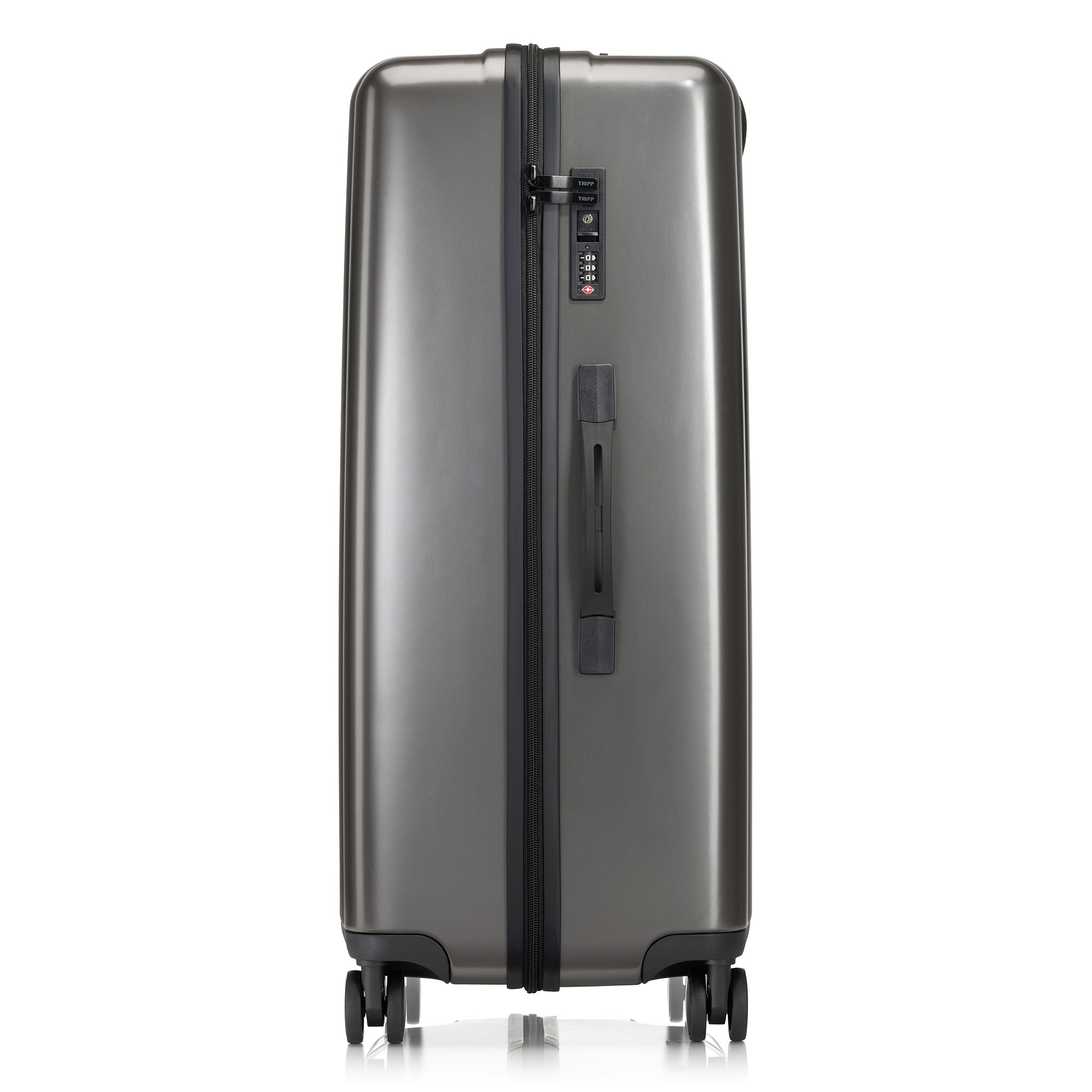 Tripp Retro Pewter Large Suitcase (Dual Wheel) - Tripp Ltd