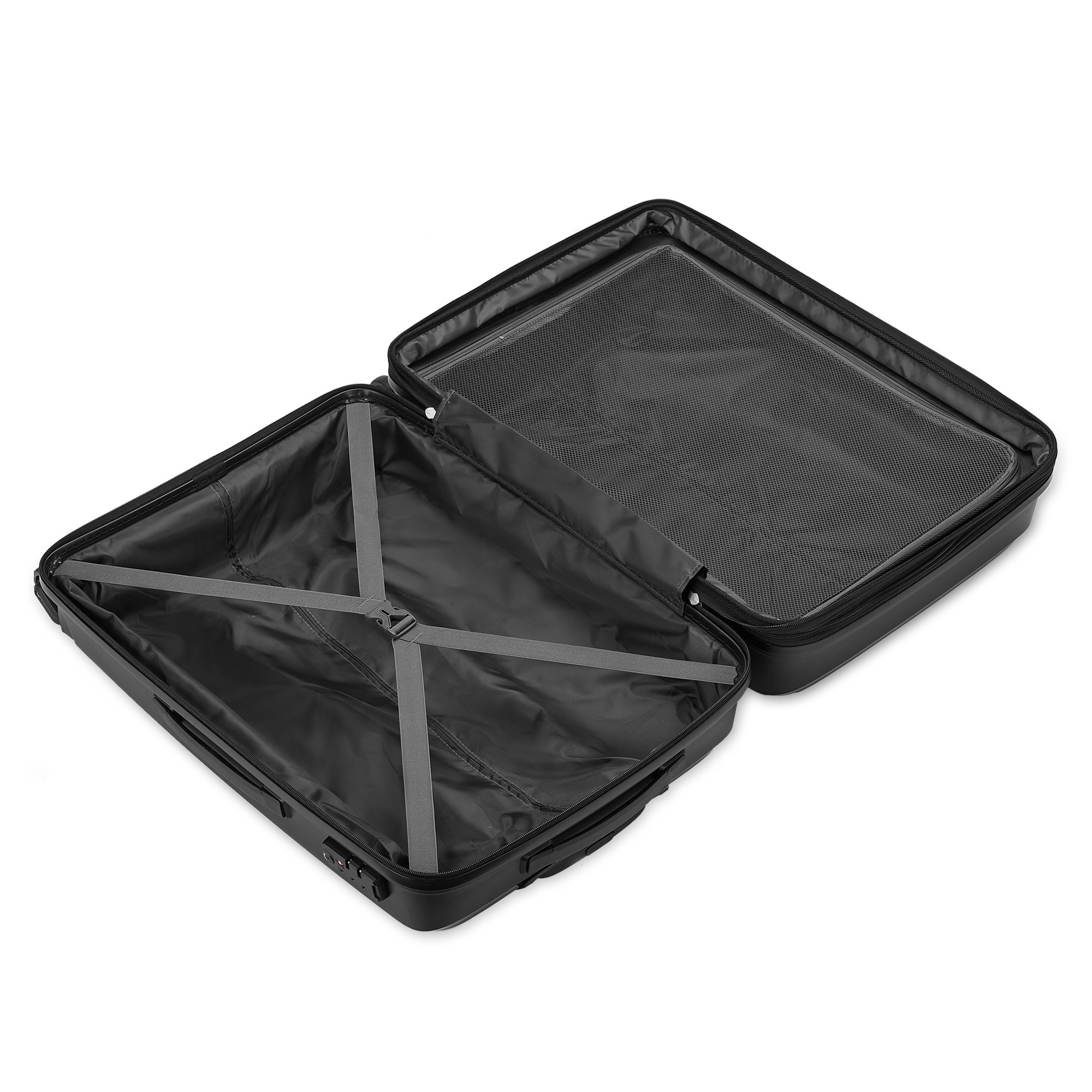 Tripp Chic Black Medium Suitcase - Tripp Ltd