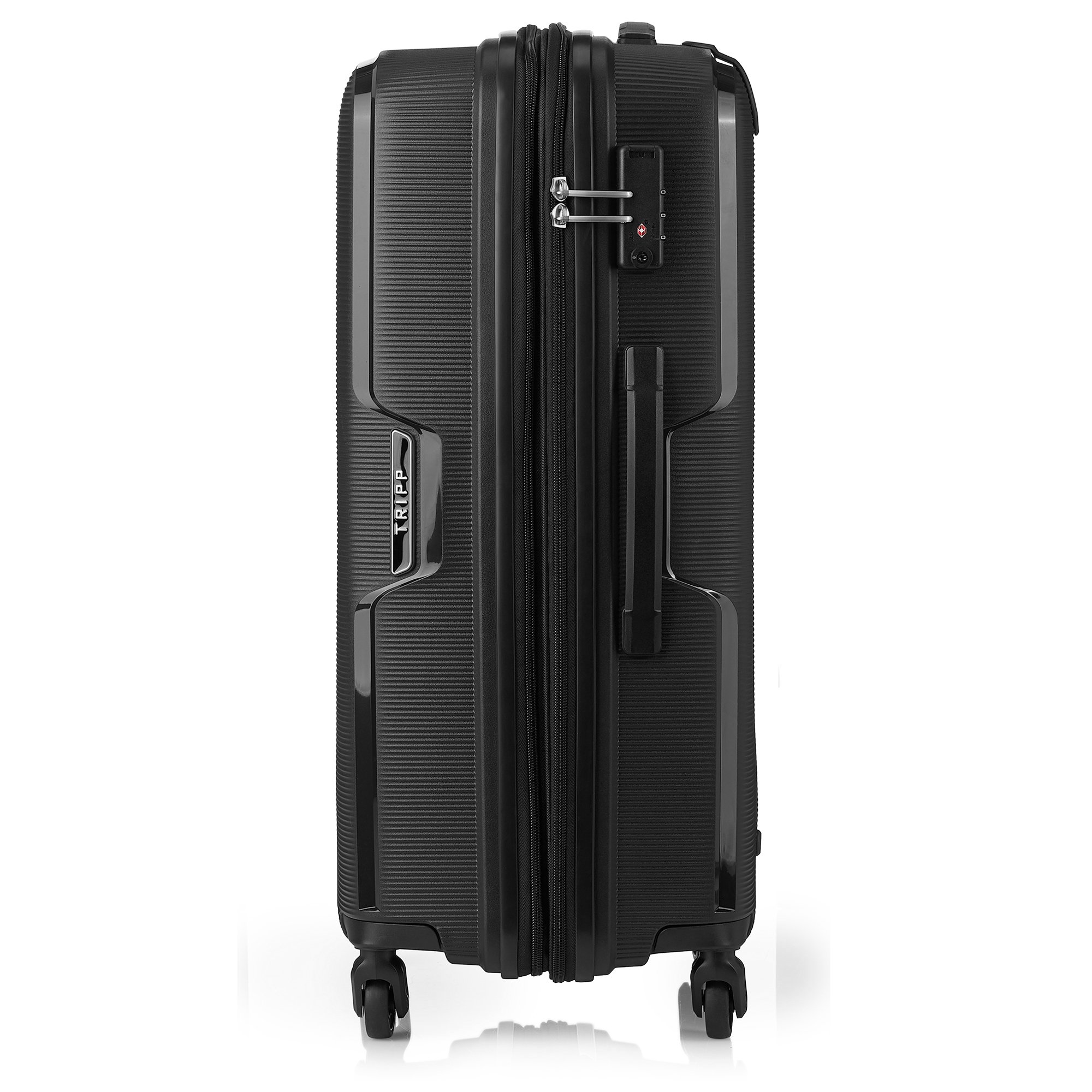 Tripp Escape Black Medium Expandable Suitcase