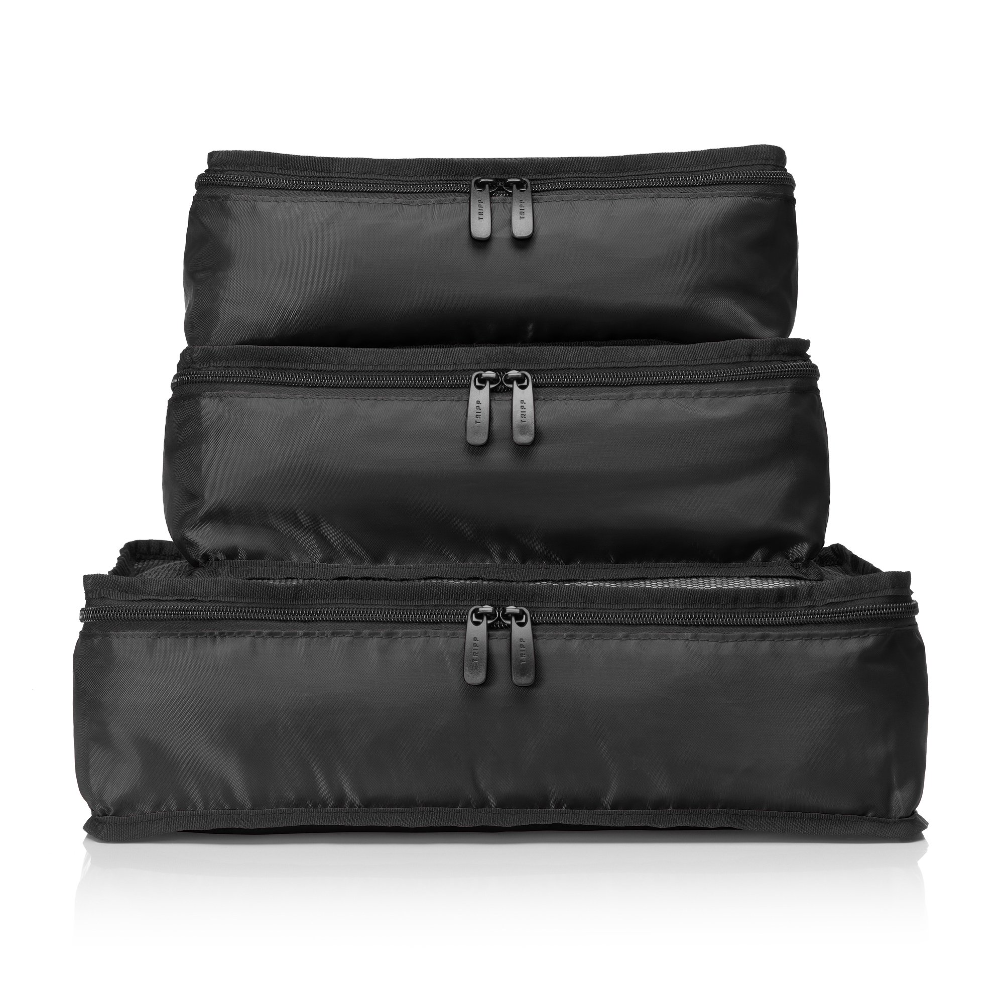 Tripp Charcoal Packing Cubes (Set Of 3)