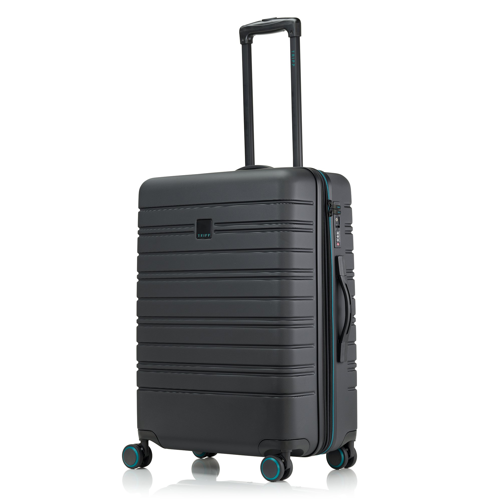Tripp Horizon Black Medium Expandable Suitcase