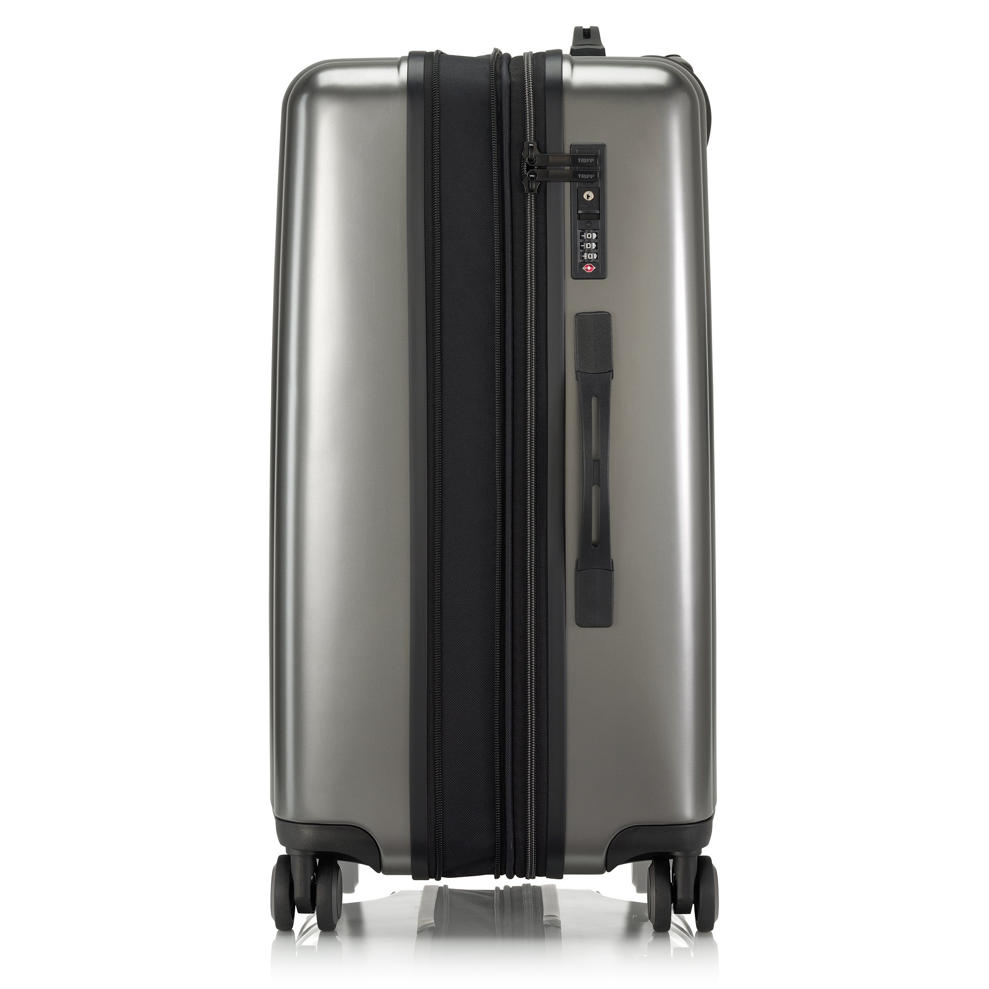 Tripp Retro Pewter Medium Expandable Suitcase