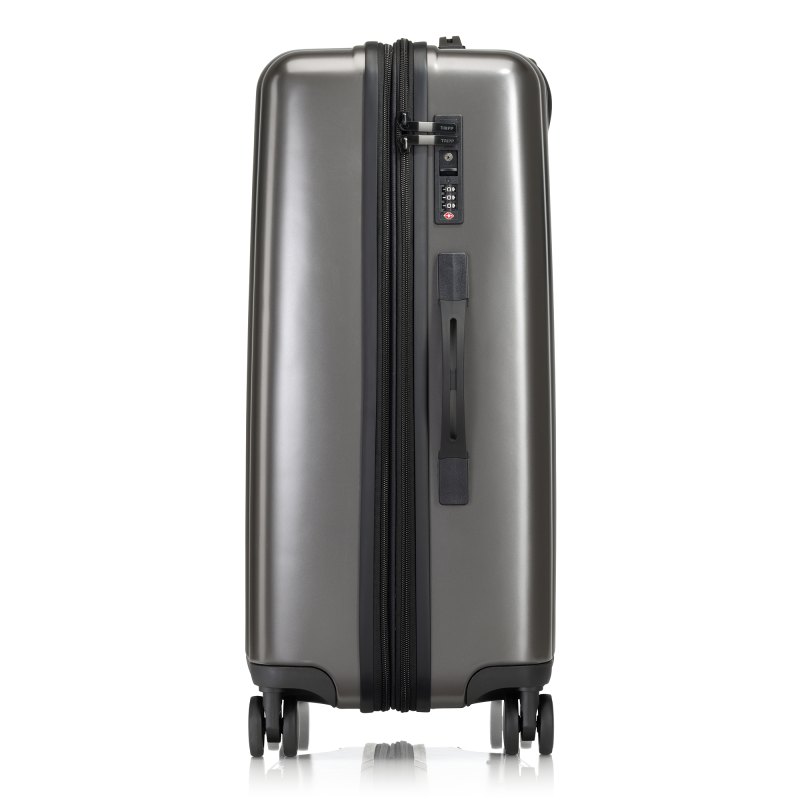 Tripp Retro Pewter Medium Suitcase (Dual Wheel) - Tripp Ltd