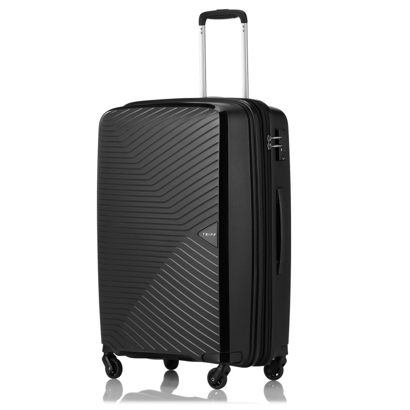 Tripp Chic Black Medium Suitcase - Tripp Ltd