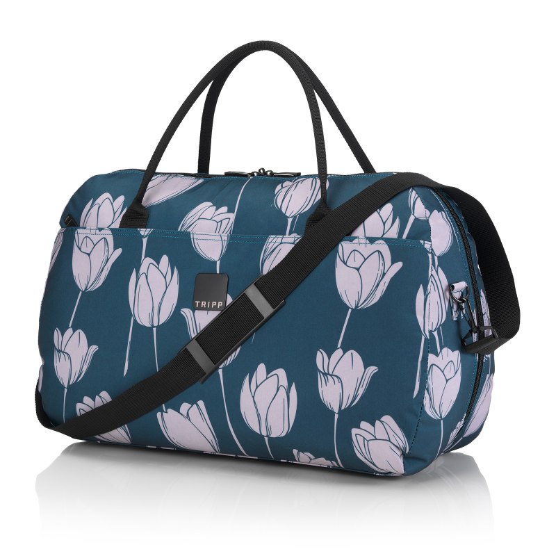 Tripp Tulip Print Large Holdall 34x50x22cm - Tripp Ltd